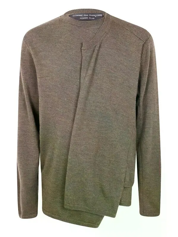Comme Des Garçons Asymmetric Sweater