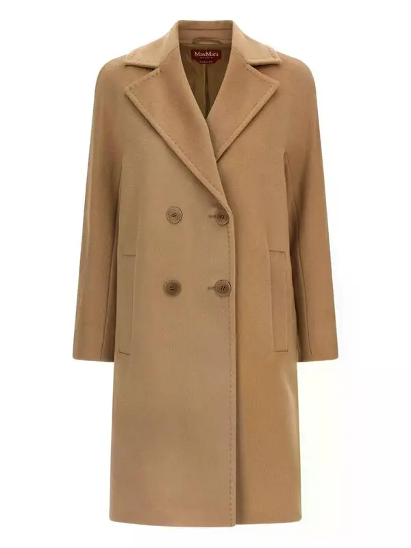 Max Mara Double-breasted Coat - Neutrals