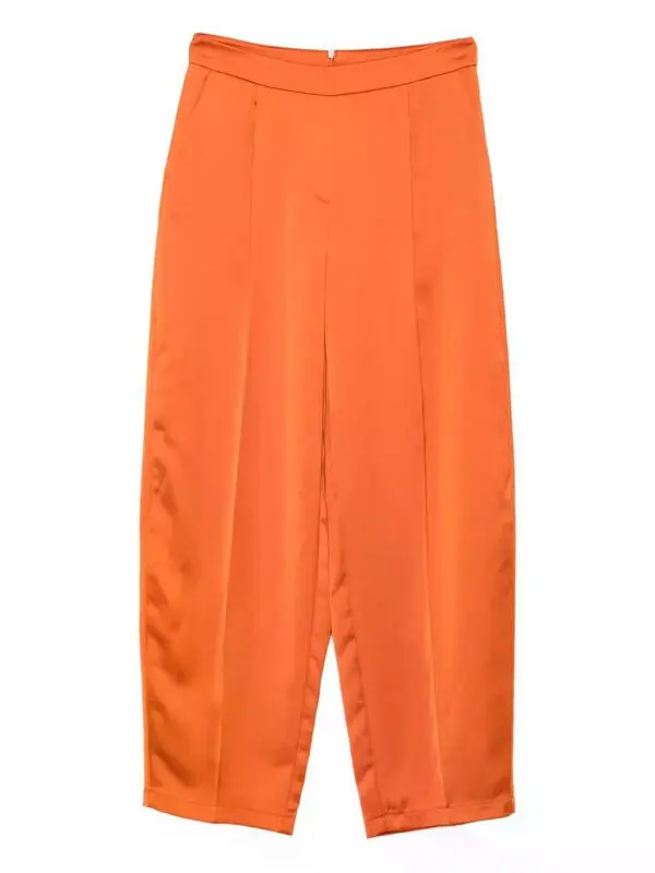 Imperial Satin-finish Wide Leg Trousers