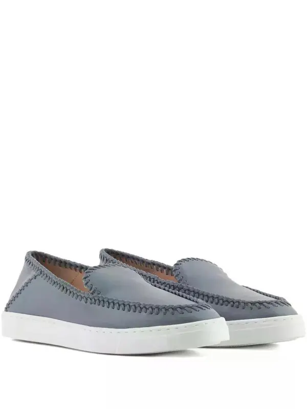 Giorgio Armani Leather Loafers