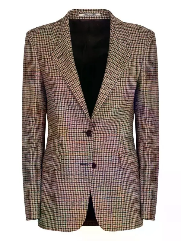 Tagliatore Single-breasted Blazer - Brown