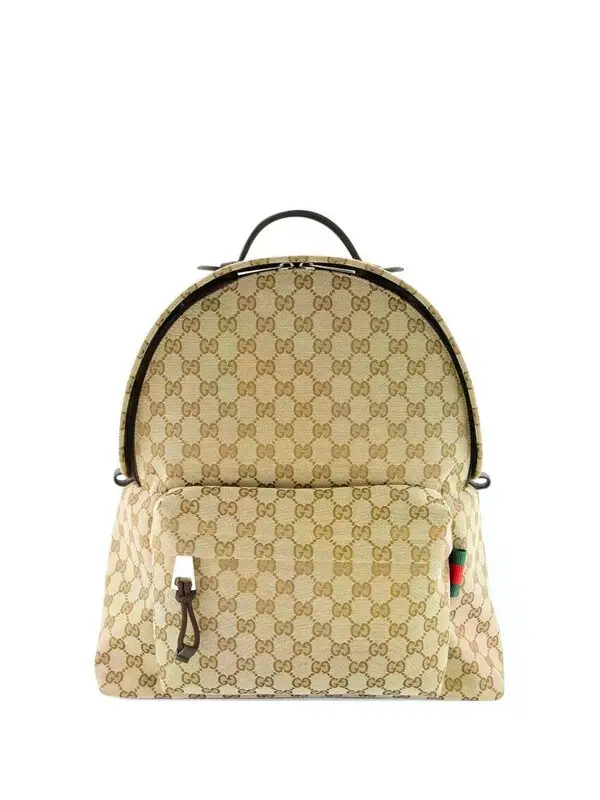 Gucci Gg Monogram Backpack