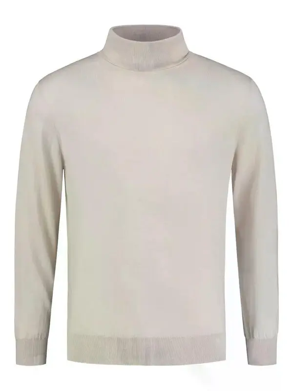 DORIANI CASHMERE Roll-neck Sweater - Neutrals