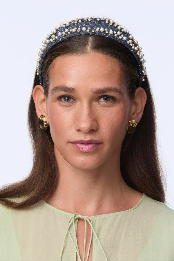 PatBO Cher Pearl Sprinkle Headband
