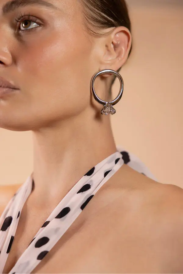 PatBO Crystal Ring Earrings