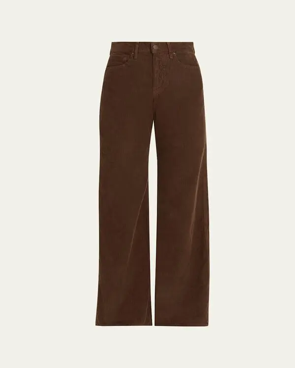 Veronica Beard Taylor Corduroy Wide-leg Pants