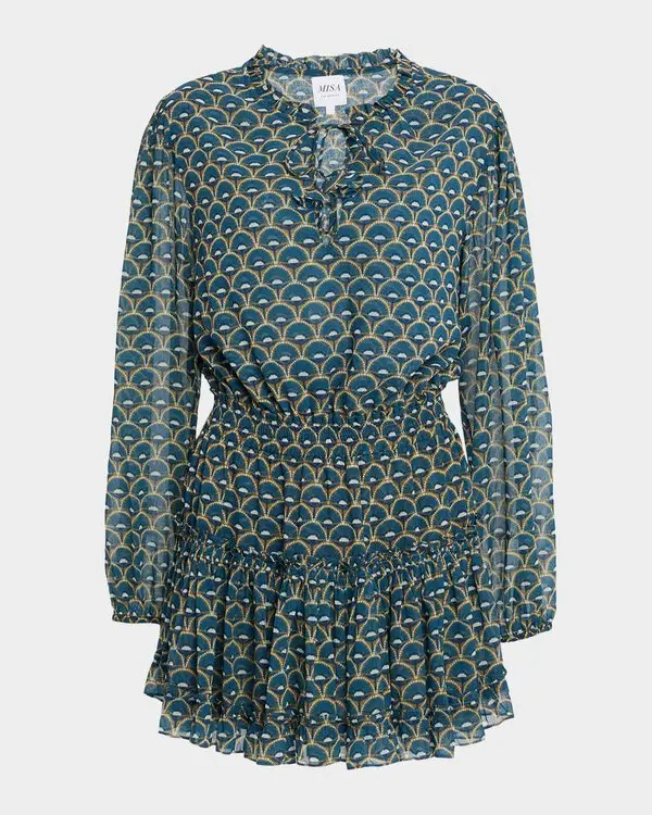 Misa Dandelion Lorena Mini Dress