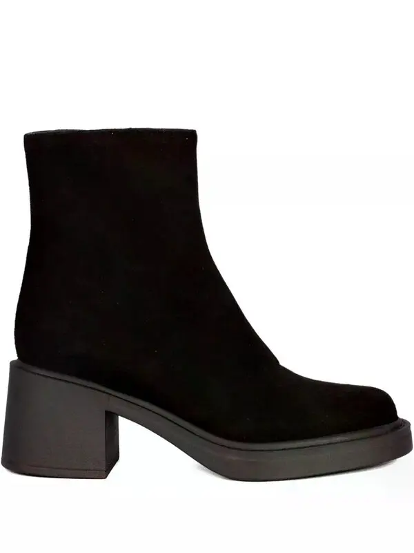 Roberto Festa 60mm Chloe Block-heel Ankle Boots - Black