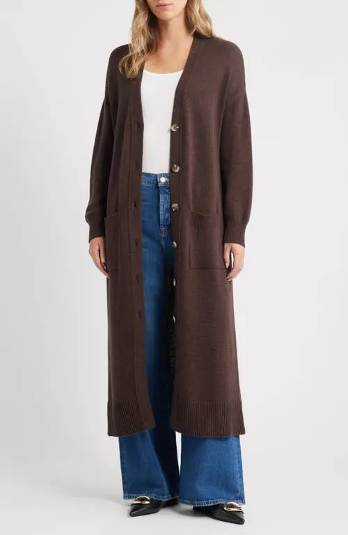 525 Kit Cotton Blend Duster Cardigan
