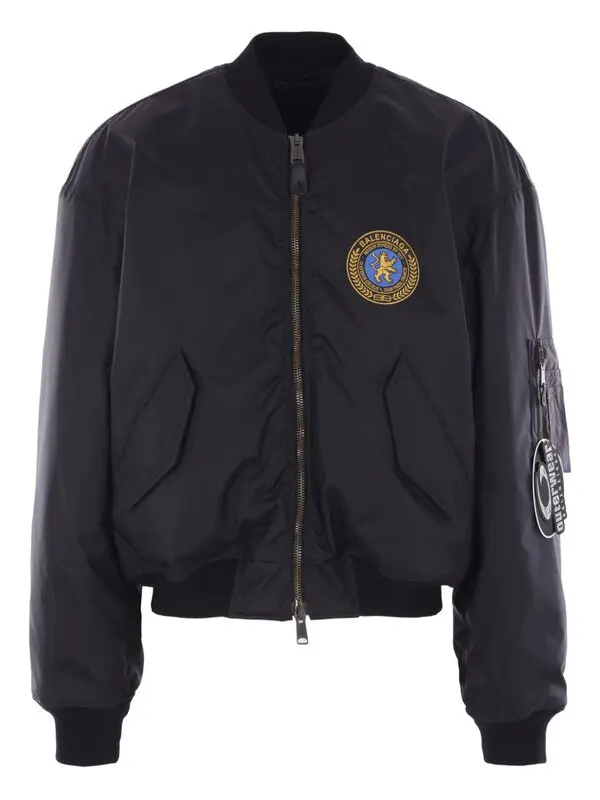 Balenciaga Bomber Jacket - Black