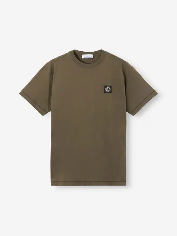 Stone Island Short Sleeve T-shirt - Military Green