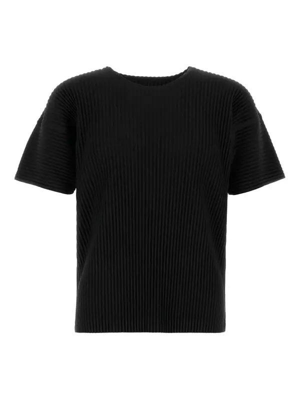 Issey Miyake Crew-neck T-shirt - Black