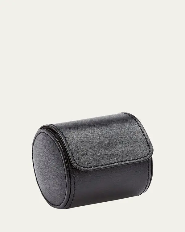 Wolf British Racing Single Watch Roll - Black