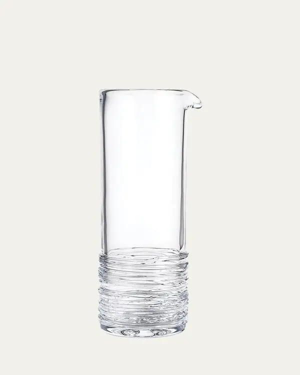 SIMON PEARCE Echo Lake Cocktail Carafe, 30 Oz