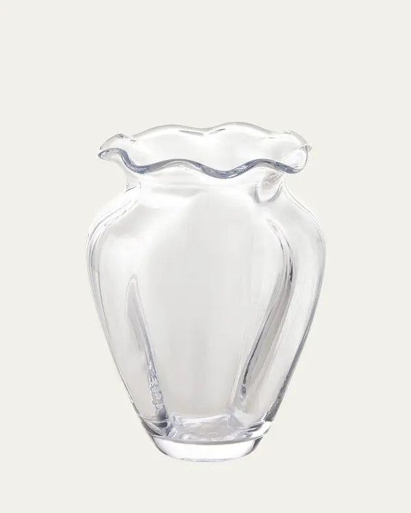 SIMON PEARCE Chelsea Medium Optic Cinch Vase