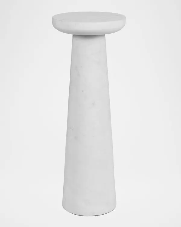 THE UTTERMOST CO Lirra Marble Drink Table