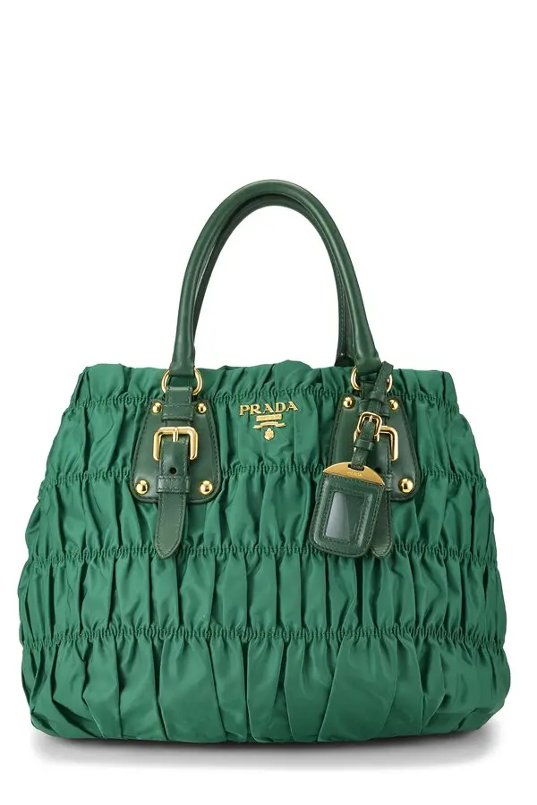 Prada Nylon Convertible Buckle Tote