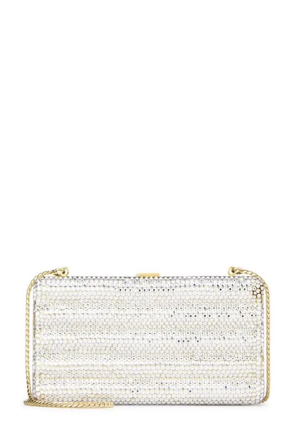 Judith Leiber Crystal Embellished Minaudière