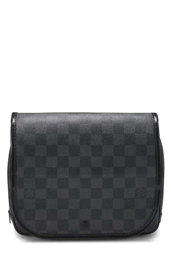 LOUIS VUITTON Damier Graphite Toiletry Kit - Black