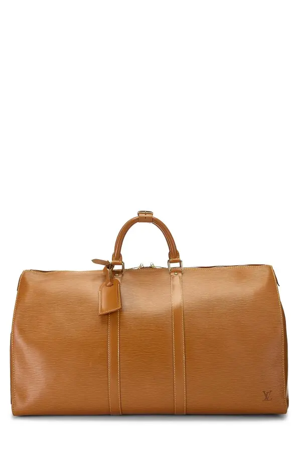 LOUIS VUITTON Epi Leather Keepall 55