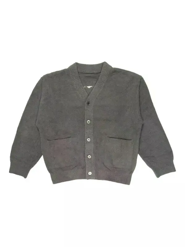 MASTERMIND WORLD Skull Lounge Cardigan - Grey