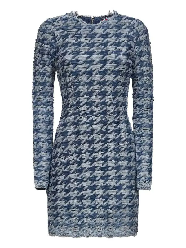 Diesel Houndstooth Mini Dress