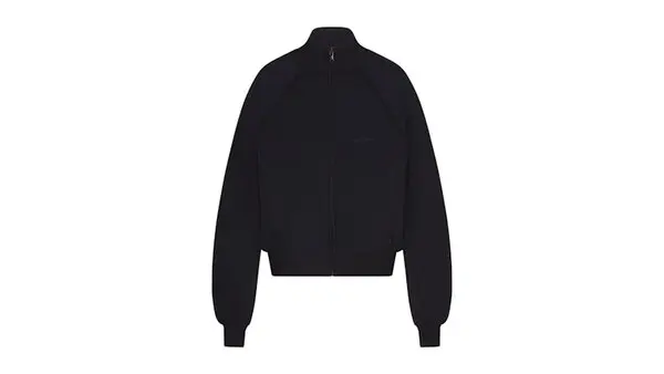 Nike X Skims Matte Tricot Track Jacket - Obsidian