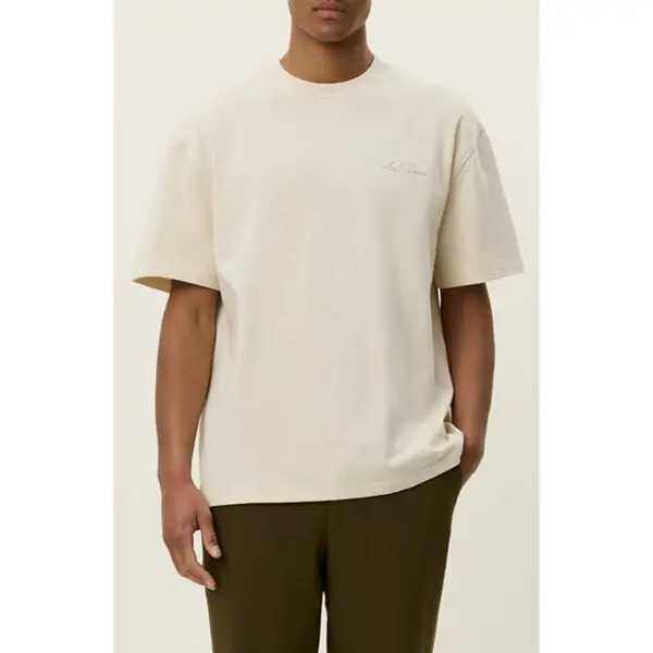 LES DEUX Cotton Graphic T-shirt