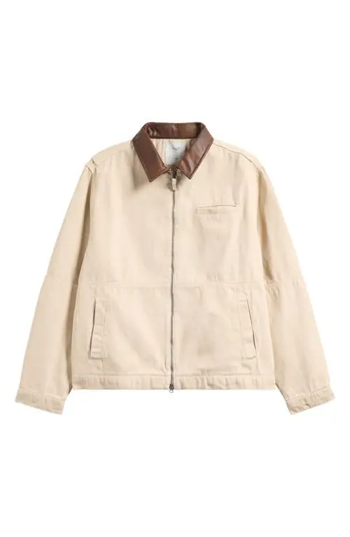 PERCIVAL Cotton Canvas Zip-up Jacket