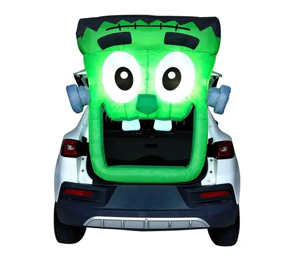 JOYFY 4.3ft Zombie Halloween Inflatable Trunk O R Treat