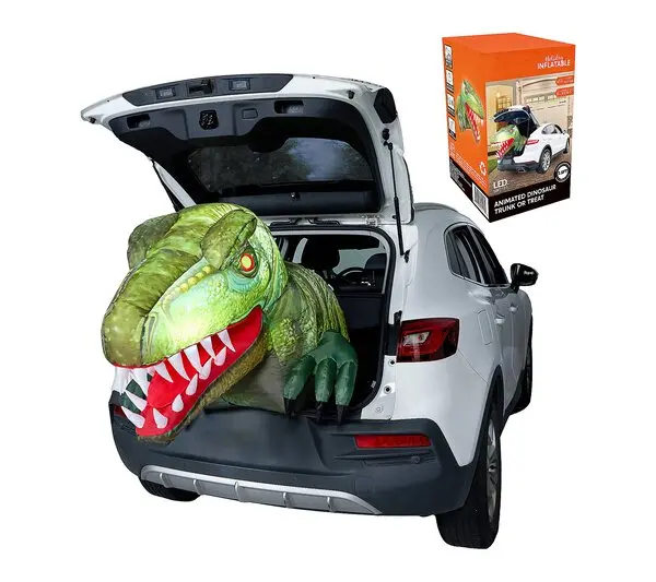 JOYFY Animated Dinosaur Halloween Inflatable Tr Unk Or Treat