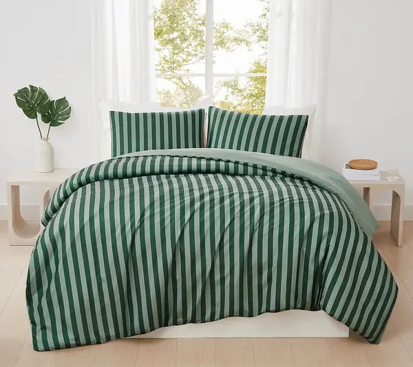 TRULY SOFT Weston Stripe 3 Piece King Duvet Set
