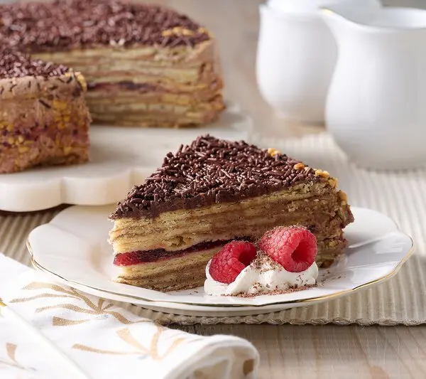 LITHUANIAN BAKERY 10' Napoleon Torte In Choice Of Flavor