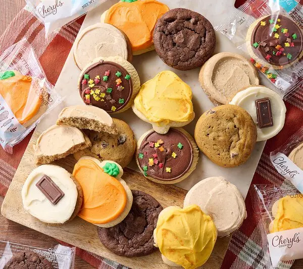 CHERYL'S 24pc Fall Flavors Of The Season Cookie Assortment