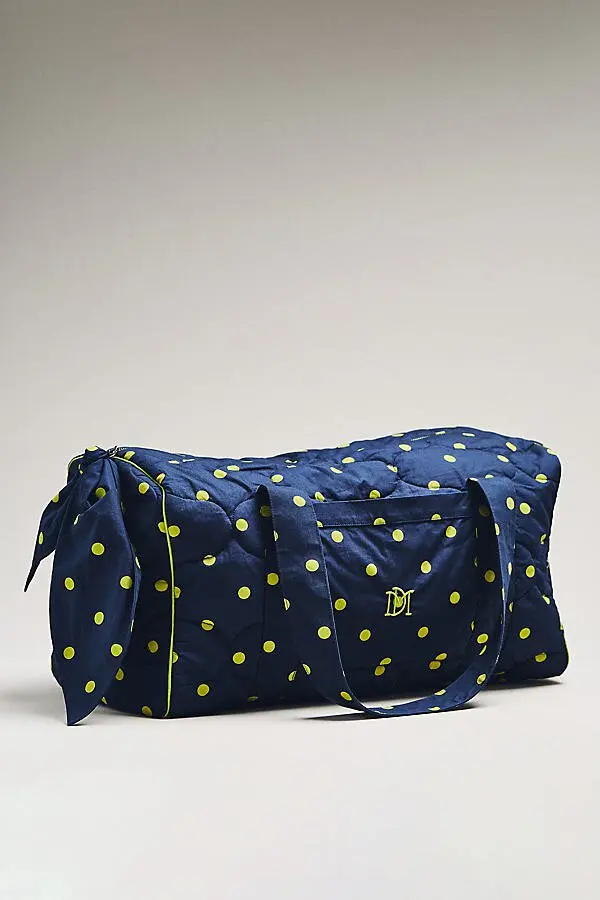 DAMSON MADDER X Quilted Polka Dot Weekender
