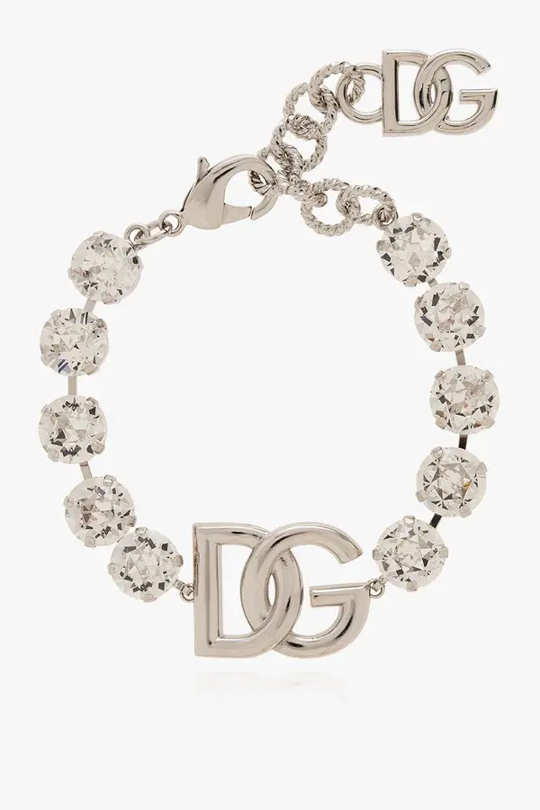 Dolce & Gabbana Brass Bracelet With Logo