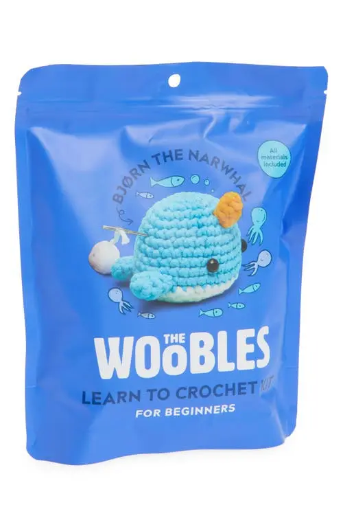 THE WOOBLES Narwhal Crochet Kit