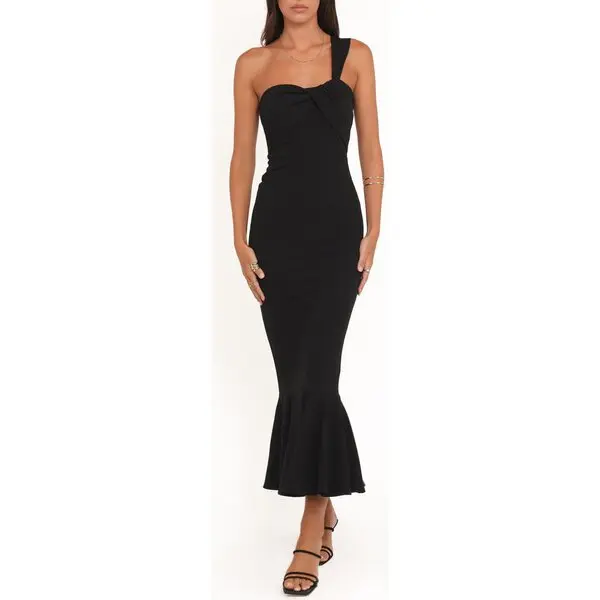PETAL & PUP Sasha One-shoulder Maxi Dress