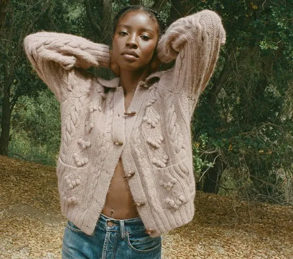 HMD Rive Baby Alpaca Blend Cardigan