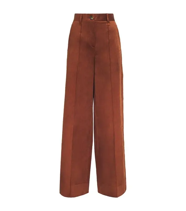 ME+EM Corduroy Straight-fit Trousers