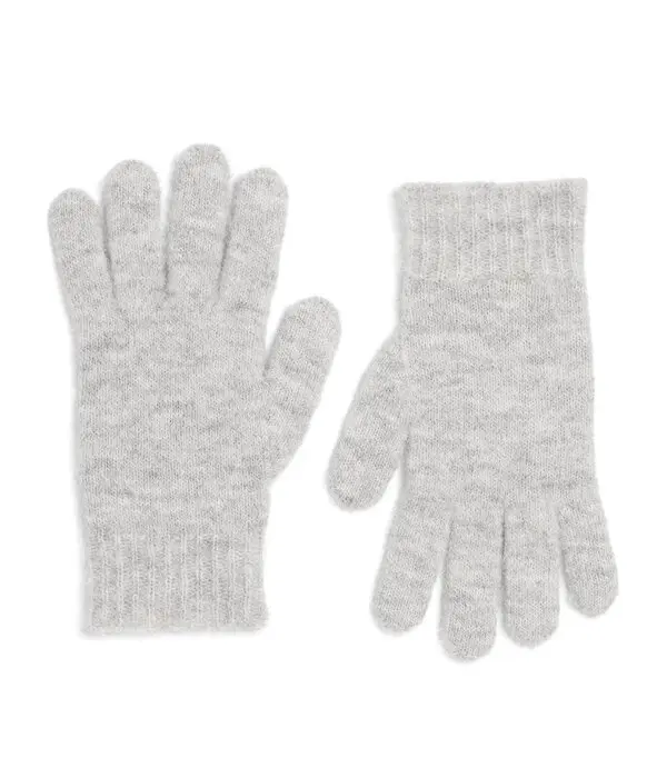 VIVIENNE WESTWOOD Alpaca-blend Orb Gloves