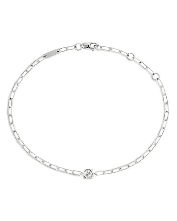 DINH VAN 18k Gold Le Cube Diamant Diamond Bracelet