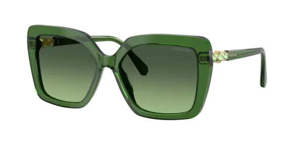 SWAROVSKI Sk6049 Sunglasses - Gradient Green