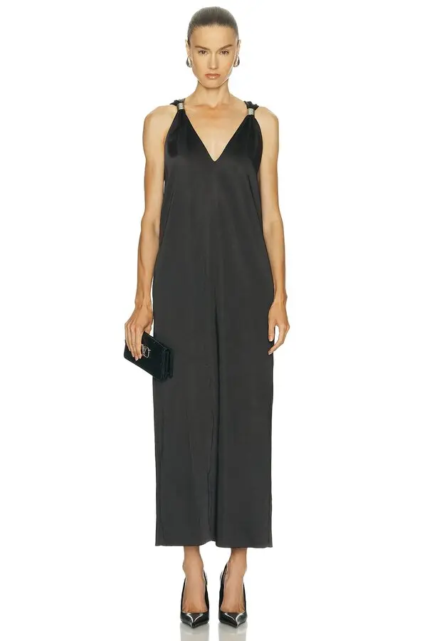 Brandon Maxwell Keke Long Dress