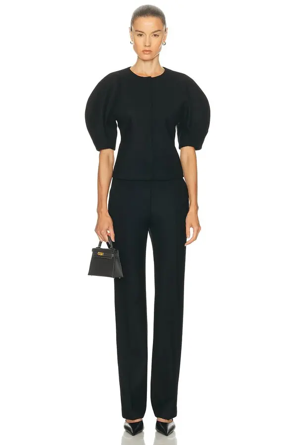 Gabriela Hearst Waverly Top - Black