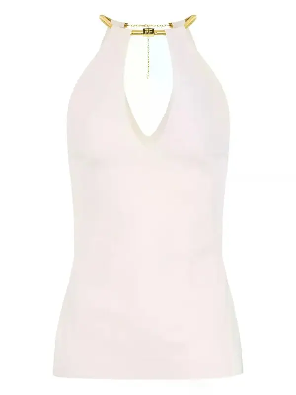Elisabetta Franchi Halterneck Knitted Top