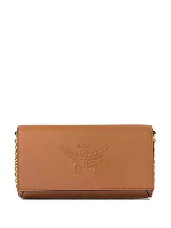 Mcm Logo-embossed Shoulder Bag