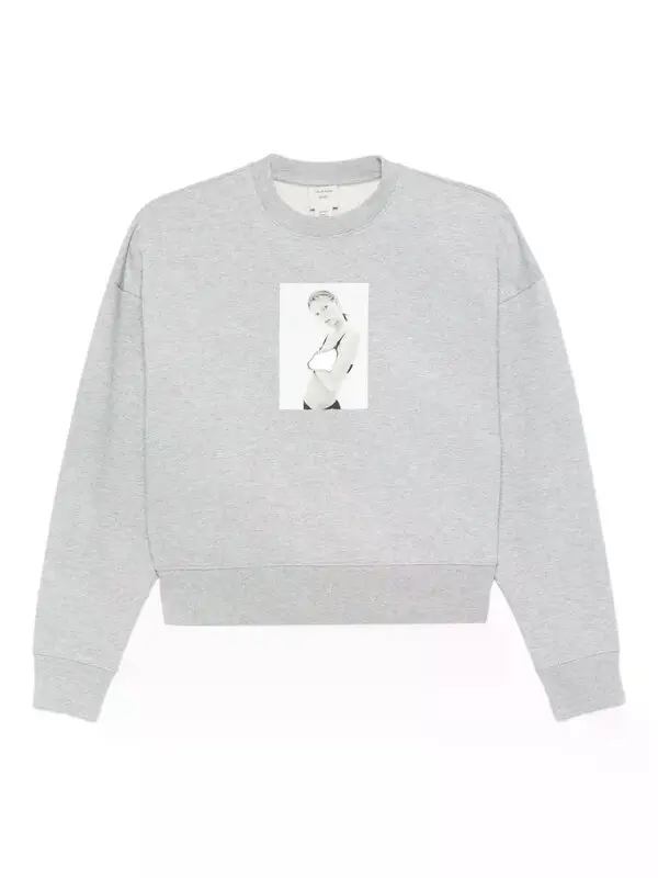 Calvin Klein Photographic-print Cotton Sweatshirt