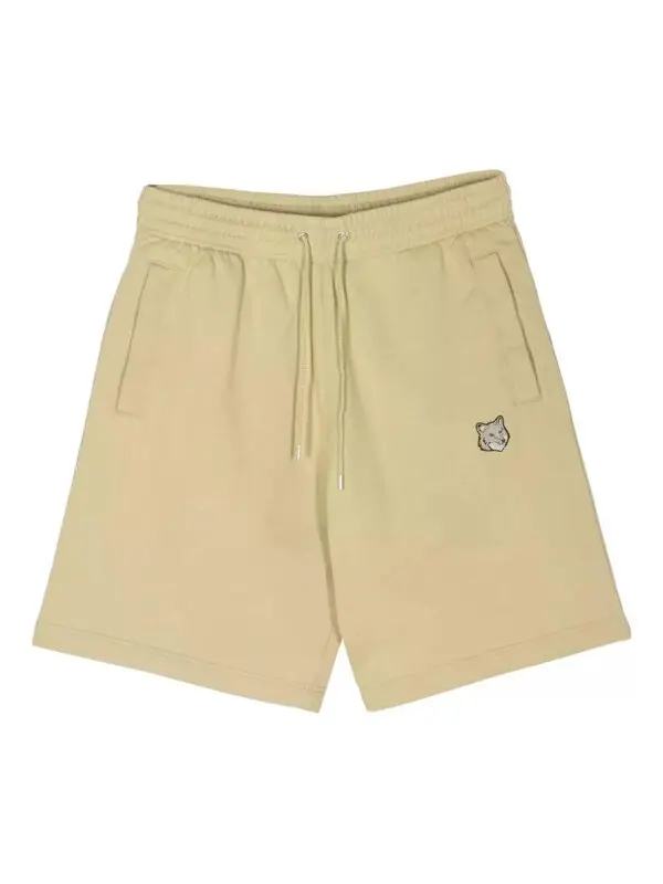 Maison Kitsuné Bold Fox Track Shorts - Neutrals