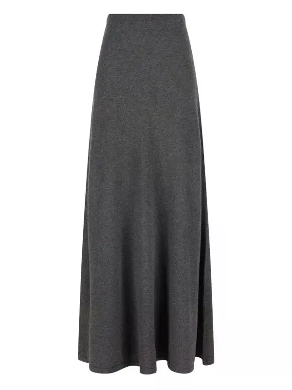 Balenciaga Pleated A-line Skirt